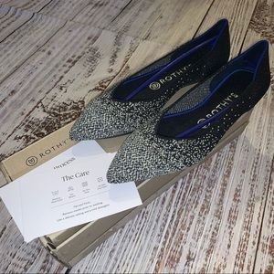 Rothy's | Shoes | Rare New In Box Rothys Slate Metallic Point | Poshmark
